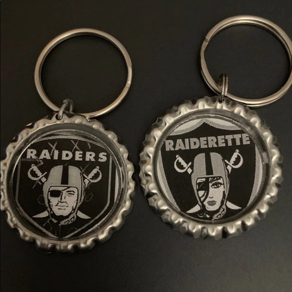 Handmade | Accessories | Raiders Couple Keychain Set | Poshmark